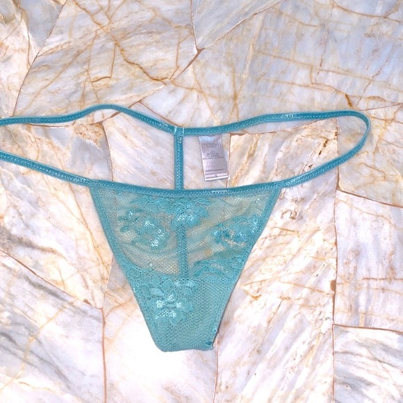 Victoria's Secret | Intimates & Sleepwear | Small Vstring Aqua Very ...